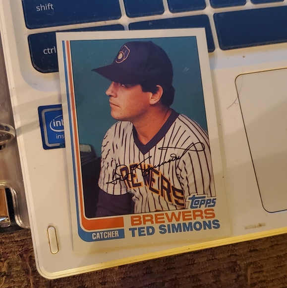 Other | Ted Simmons Baseball Card | Poshmark